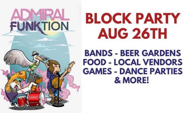 Admiral Junction Funktion Block Party will be 11 hours of fun ...